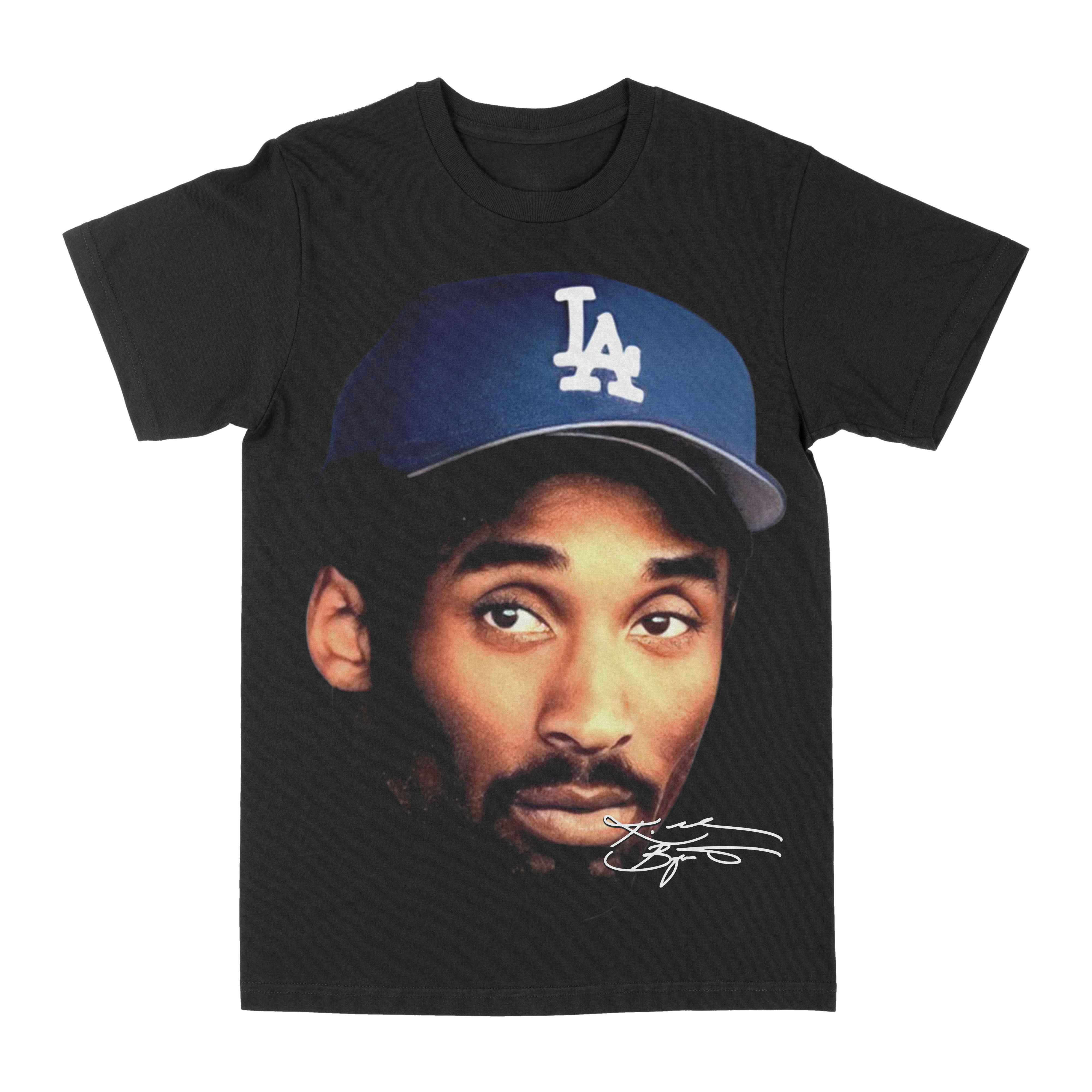 Kobe Bryant "Big Face Dodgers" Graphic Tee