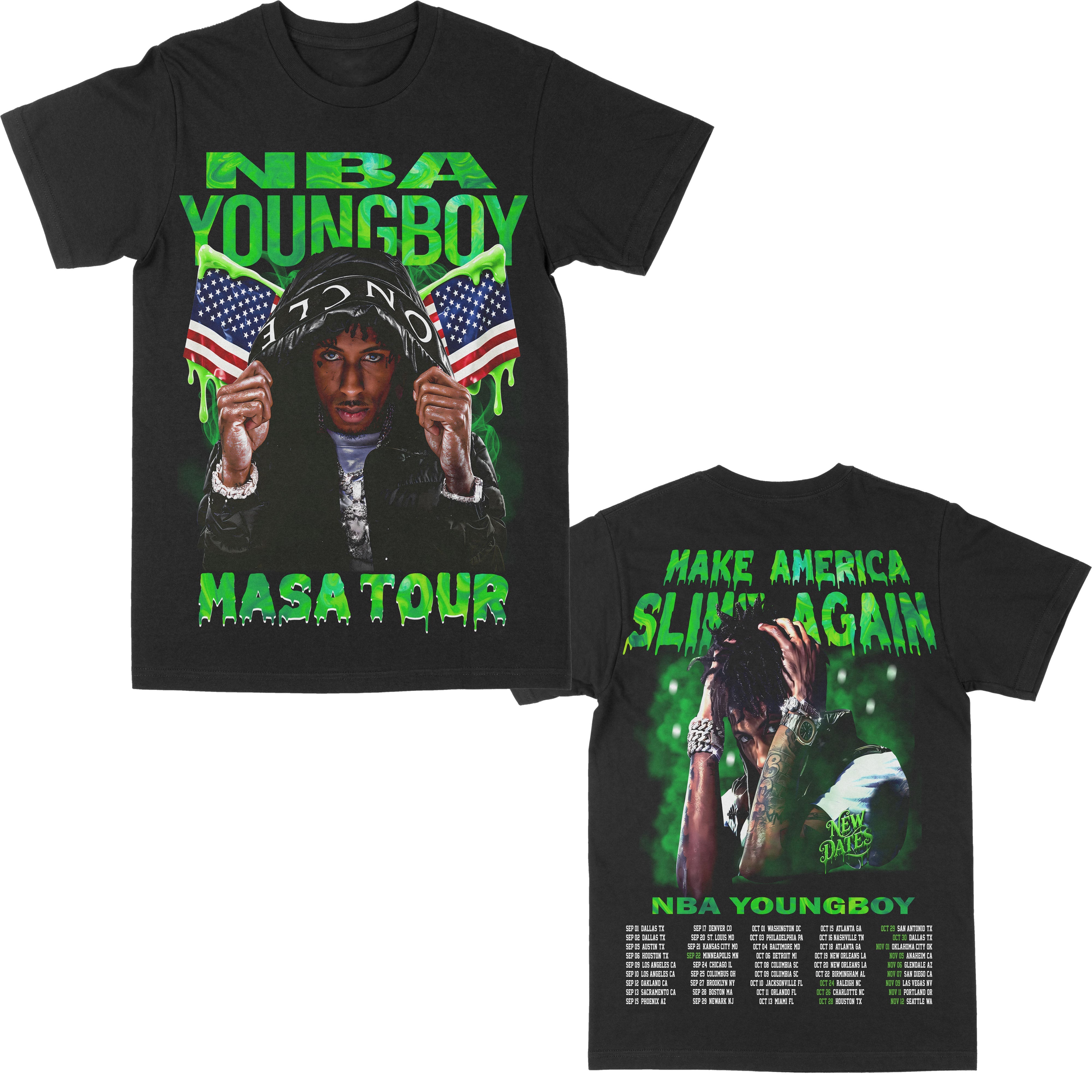 NBA Youngboy "MASA Tour" Graphic Tee